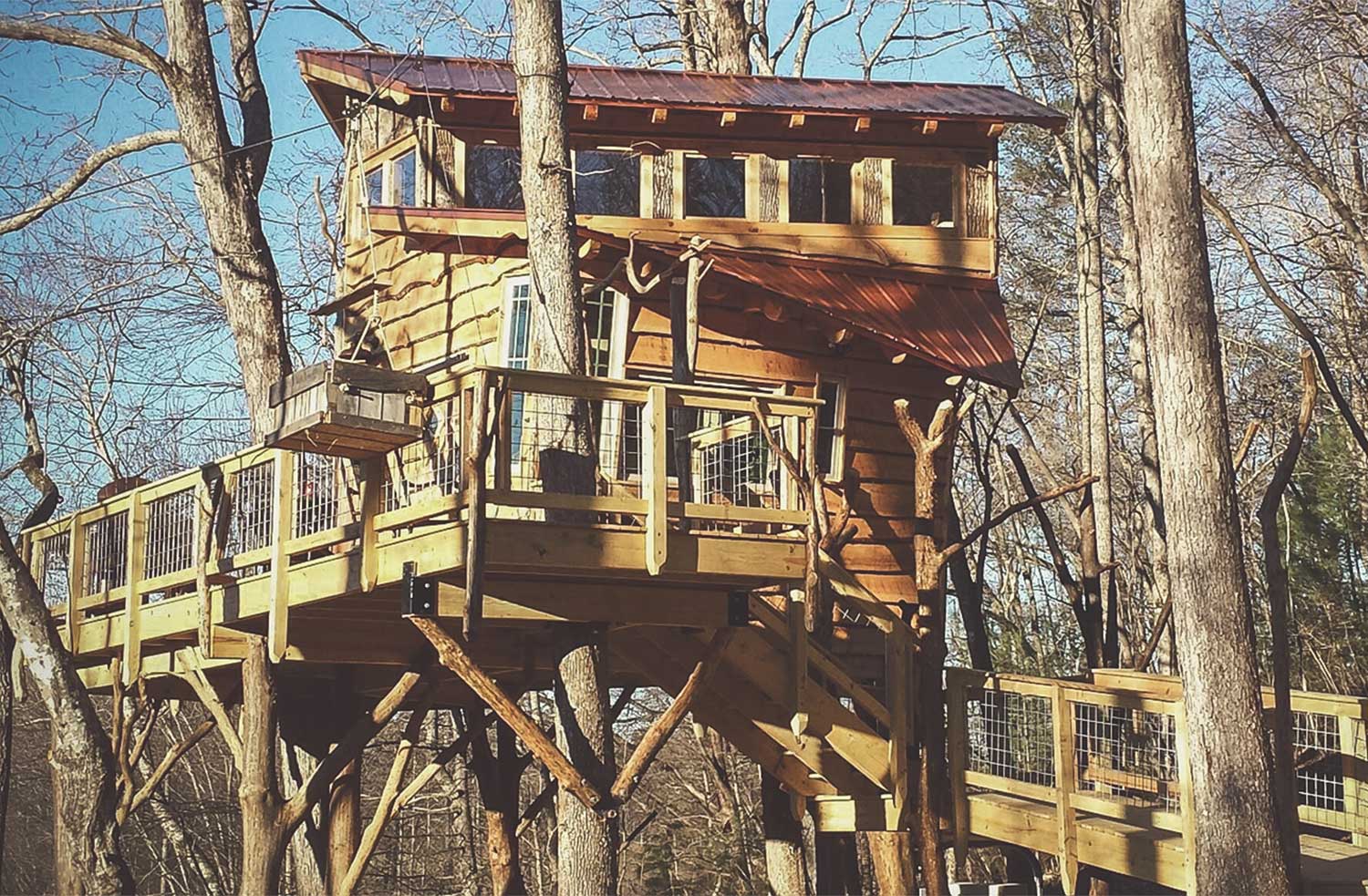 TOP 15 Treehouse Rentals in Georgia - Cabin Trippers